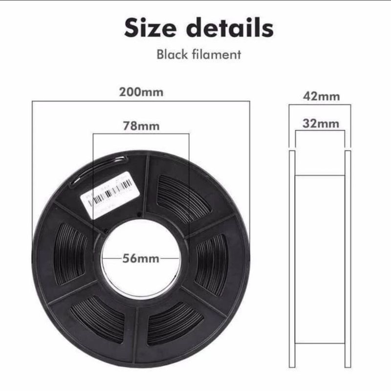 Bahan 3D printer Filament PLA