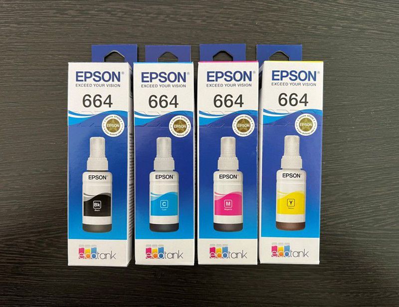 Tinta Epson 664 Black