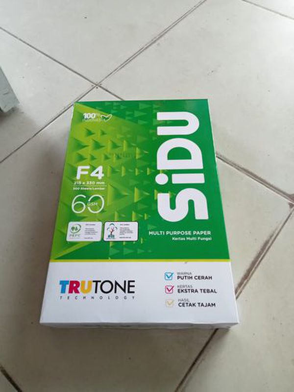 KERTAS F4 60 GRAM ( TIPIS )