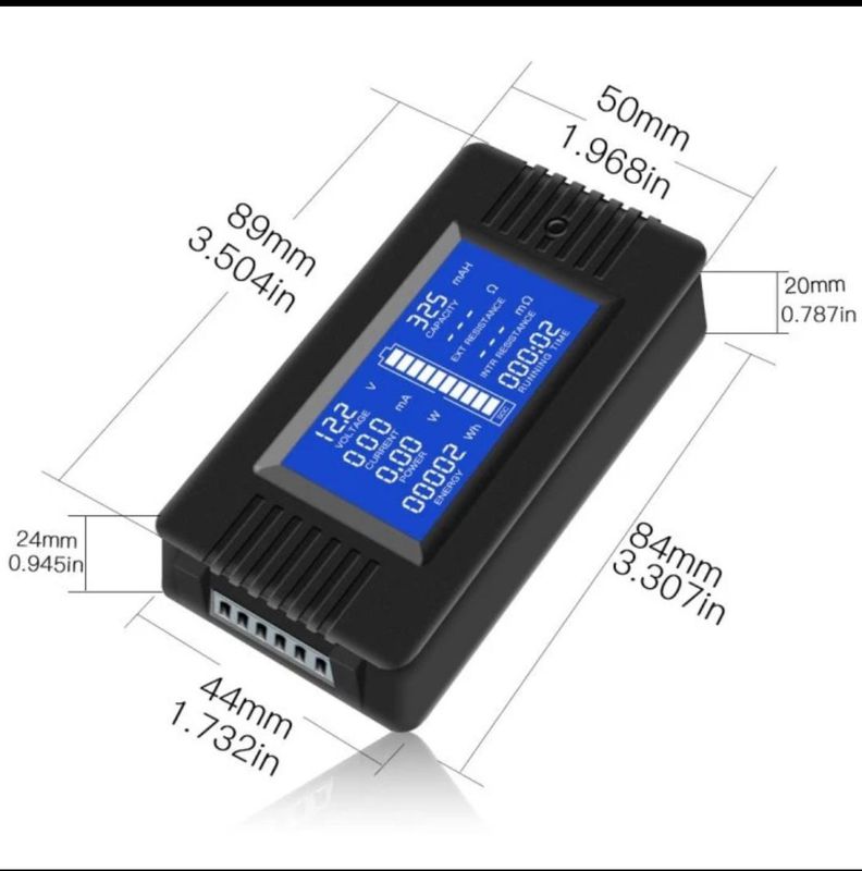 Ampere meter LCD combo meter