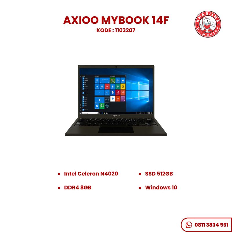Laptop Axioo Mybook 14F 8gb 512gb