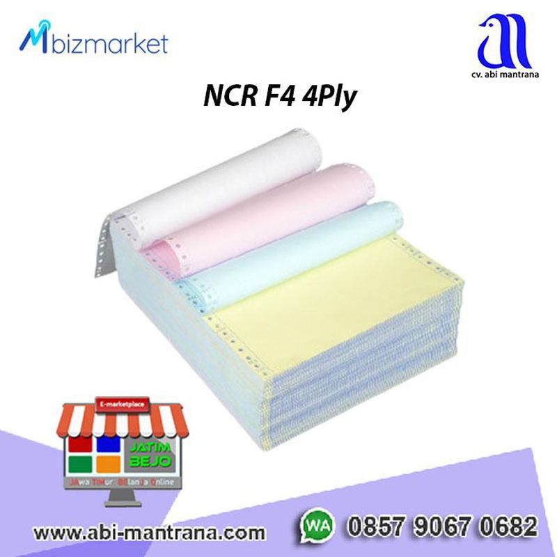 Kertas NCR F4 4ply