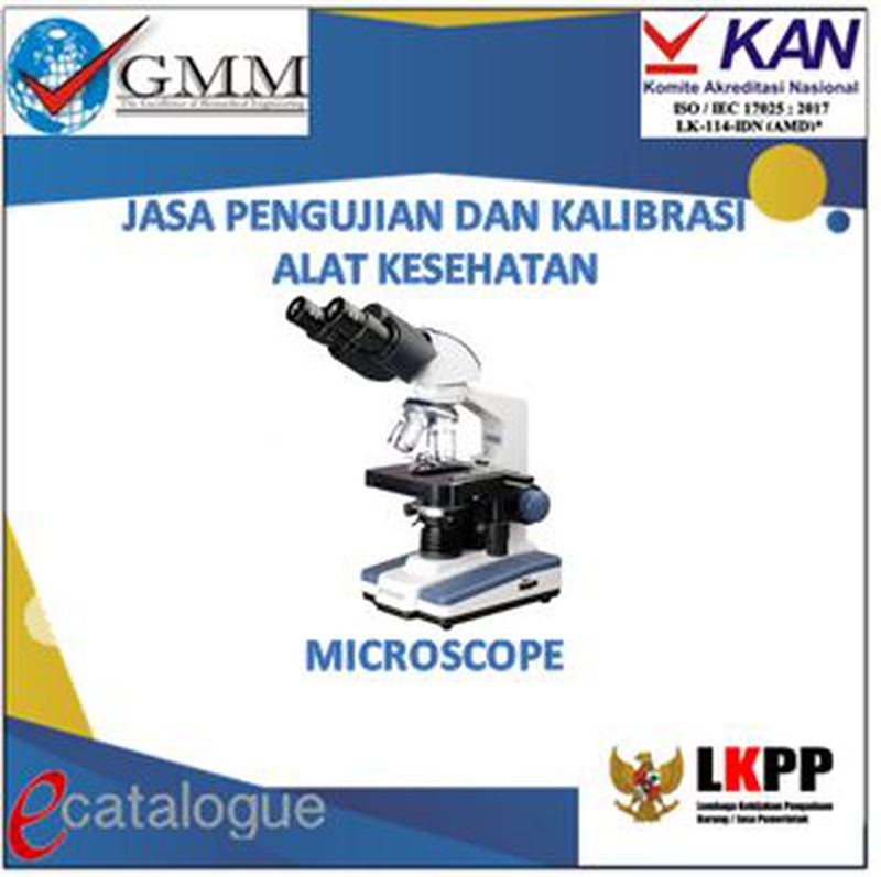JASA PENGUJIAN DAN KALIBRASI MICROSCOPE