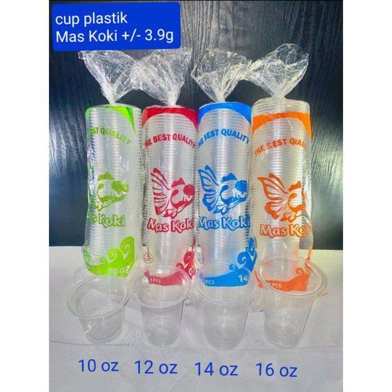 Cup Plastik Kecil | 14oz