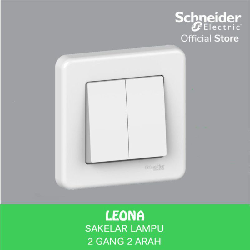 SCHNEIDER SAKLAR LEONA 2 GANG 2 ARAH LNA0600321