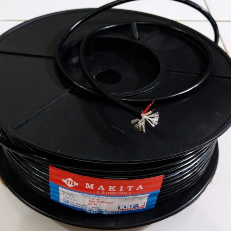 Kabel Audio Mic Stereo Makita ORIGINAL