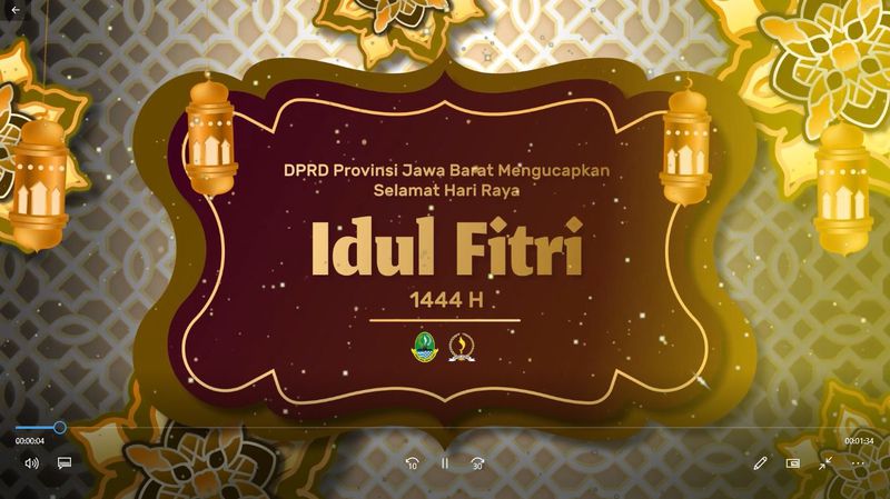 IKLAN GREETING IDUL FITRI 1444 H MQTV