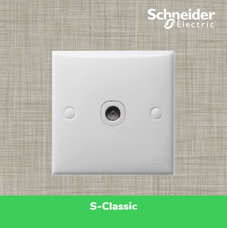 SCHNEIDER S-CLASSIC SOCKET TV E31TV75_WE_G12