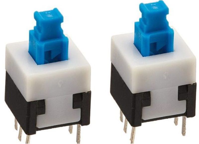SQUARE PUSH BUTTON
