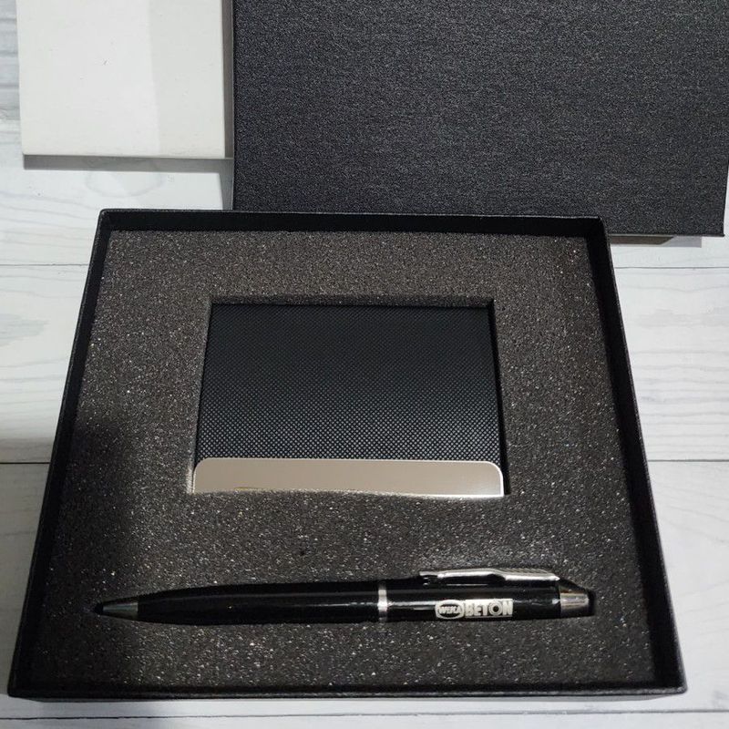 Souvenir Seminar / Gift Set / Hampers Ekslusif (Pena & Card Holder)