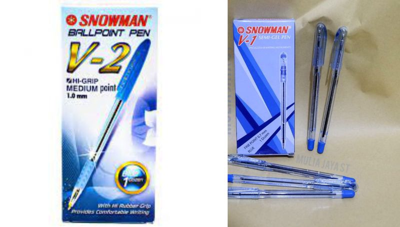 BOLPOIN FASTER/SNOWMAN BIRU