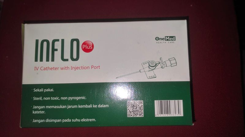 INFLO Plus IV Catheter / Abocath No 24G