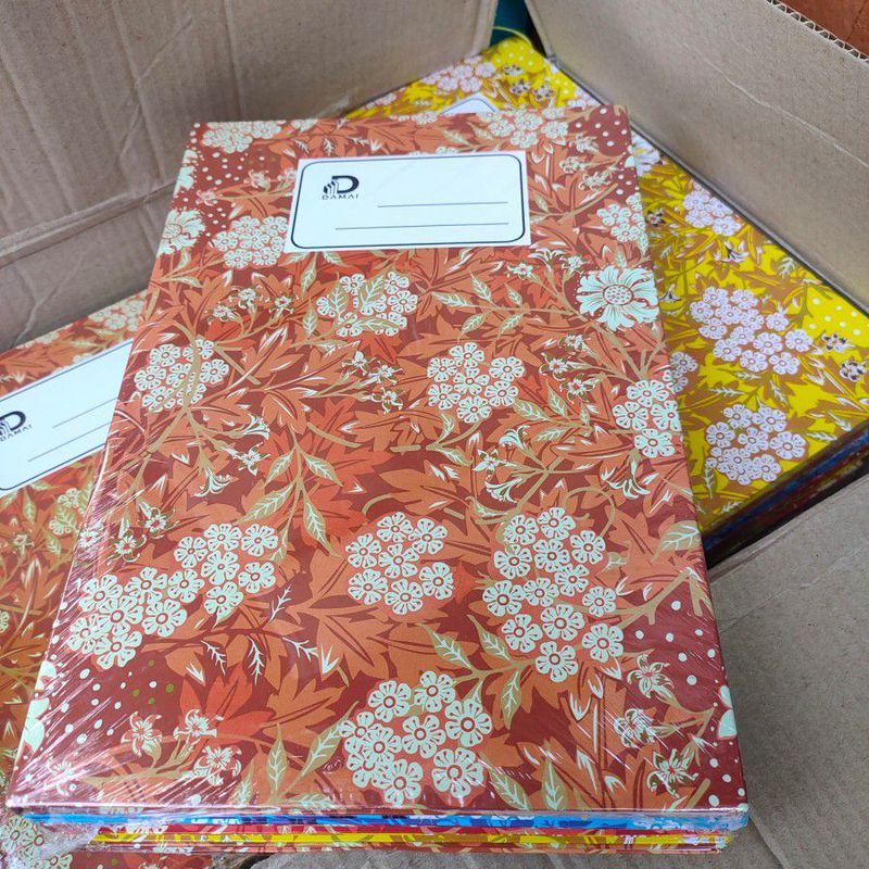 buku tulis folio isi 100 lembar merk damai