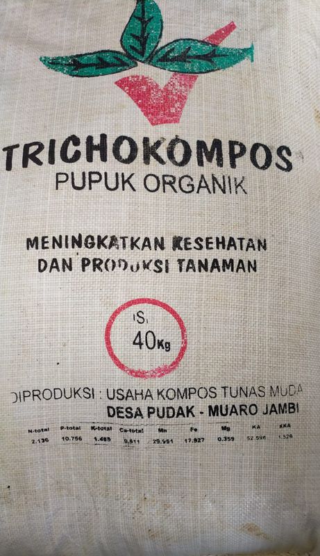 Pupuk Organik (Kompos) Trichokompos - 1 Kg