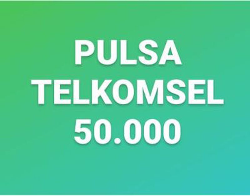 PULSA TELKOMSEL 50.000
