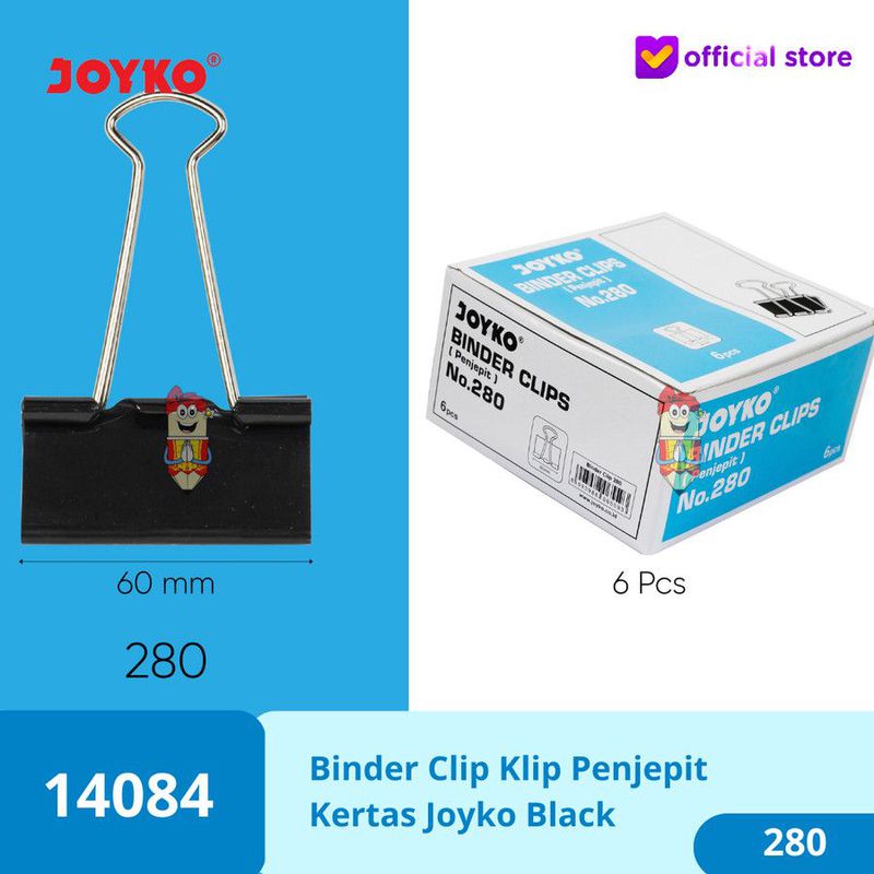 Binder Clip Joyko 280