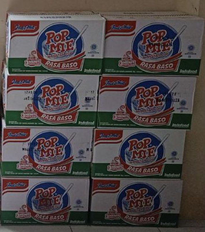 Pop mie bakso @24pcs