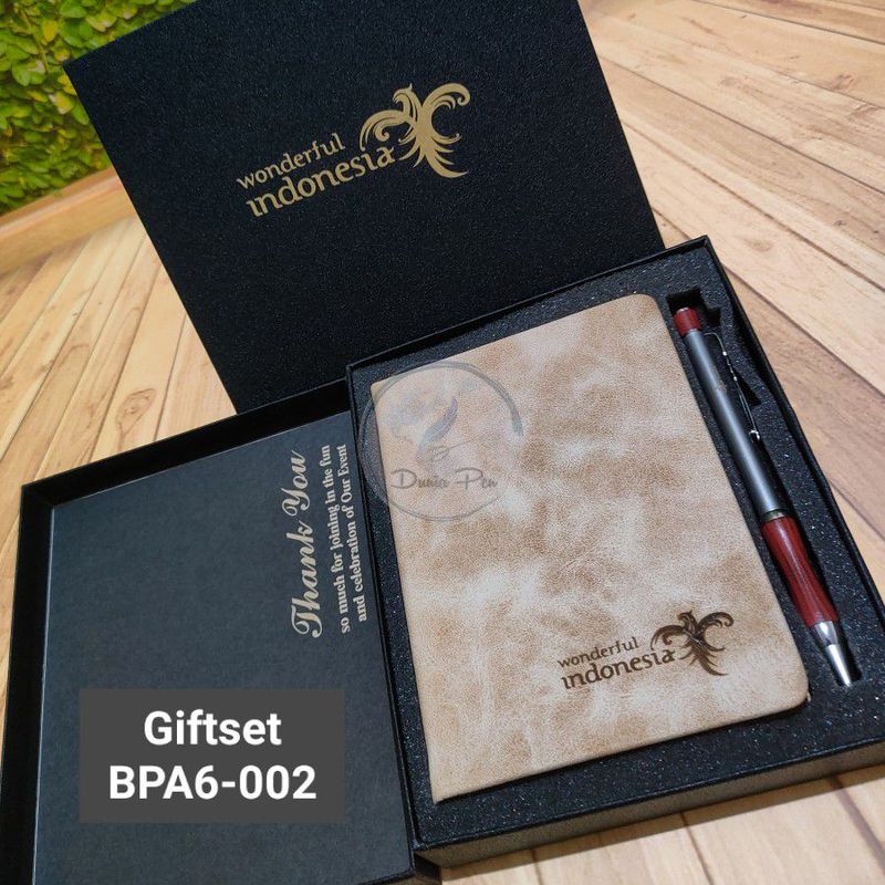Souvenir Seminar / Gift Set / Hampers Ekslusif (Pena & Note Book A6)