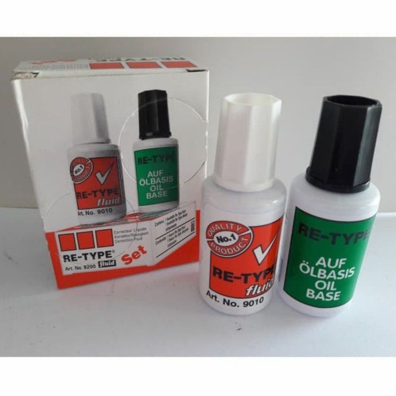 Tipex cair ReType set