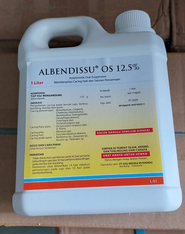 Albendazol/Albendissu 1 liter