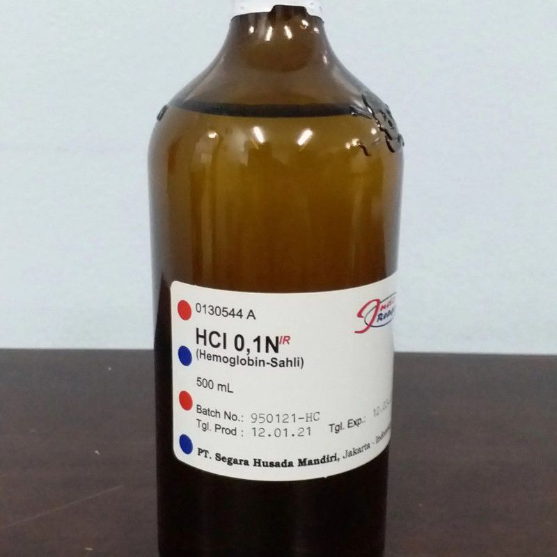 HCL 0,1N 500 ml