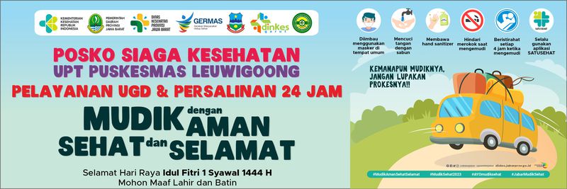 Spanduk Posko Siaga Kesehatan
