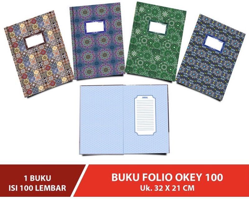 BUKU FOLIO UKURAN F4 100 LBR