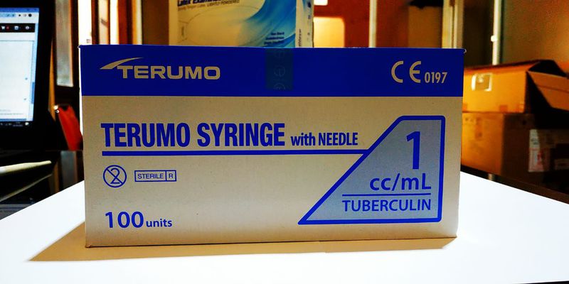 Terumo Syringe with Needle (Spuit 1cc)