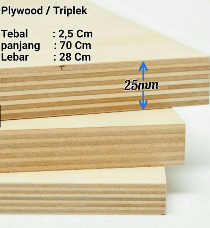 Papan Plywood 25mm