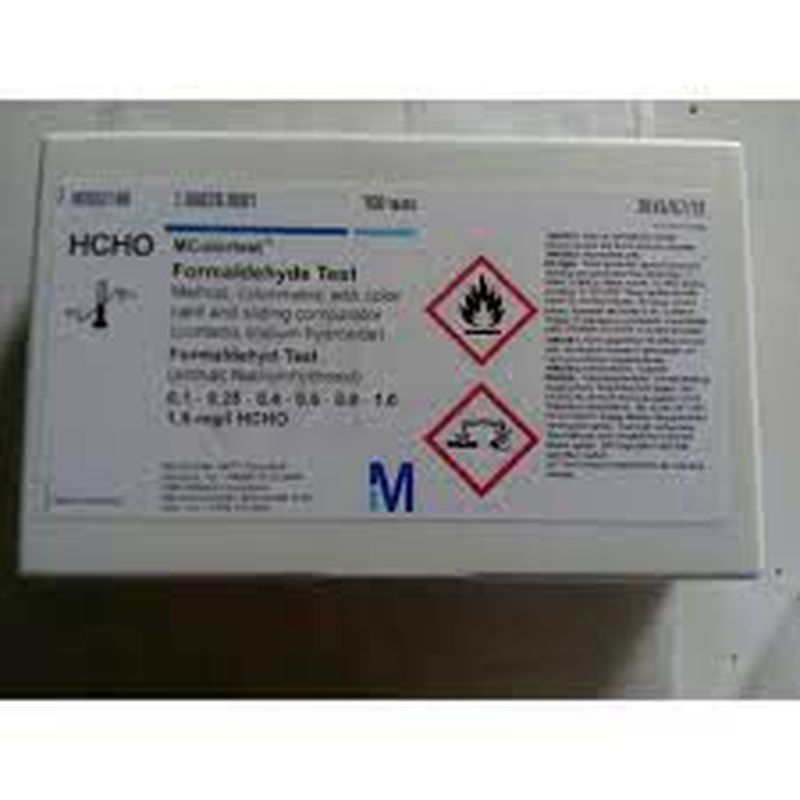 Formaldehyde Test Merck 0.1 - 0.25 - 0.4 - 0.6 - 0.8 - 1.0 - 1.5 mg/l HCHO