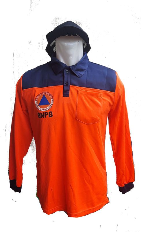 Baju Kaos - Orange