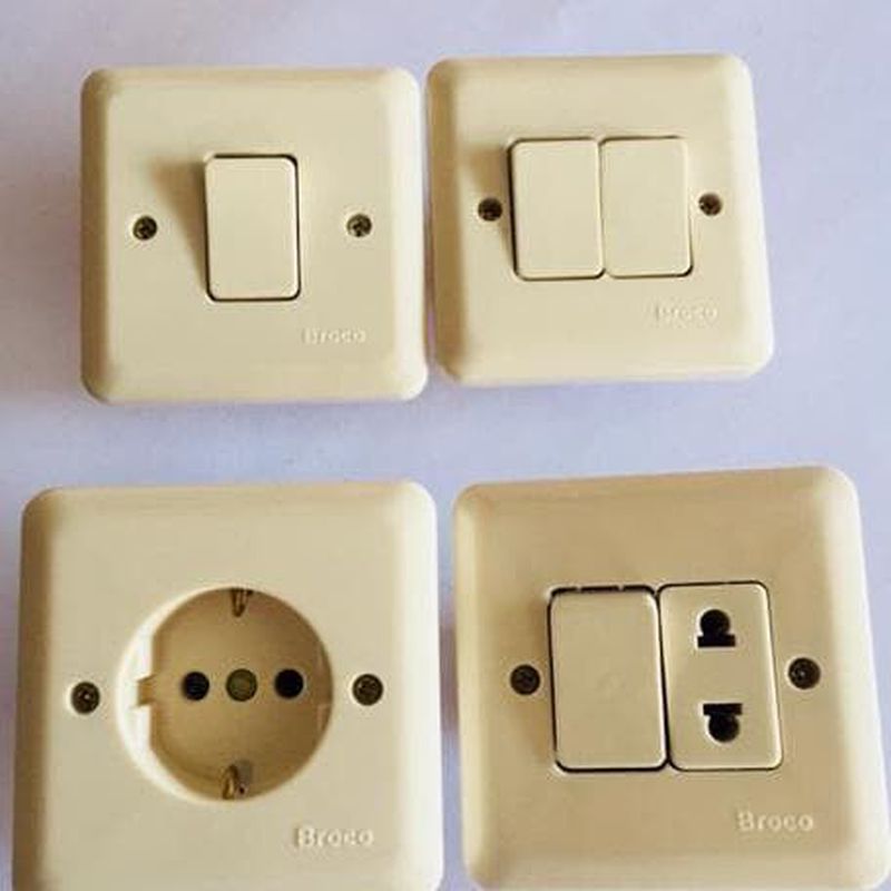Broco New Gee IB Engkel IB Stop Kontak IB Seri IB TV Cream - IB STOP ARDE