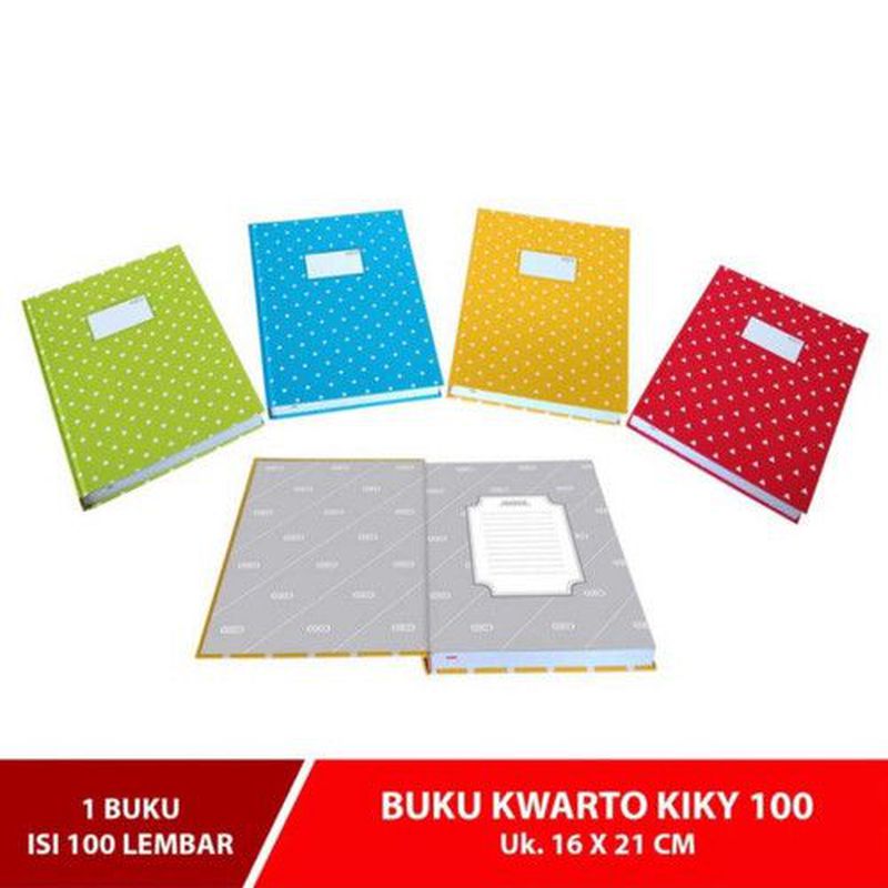 BUKU FOLIO UKURAN QUARTO 100 LBR KIKY