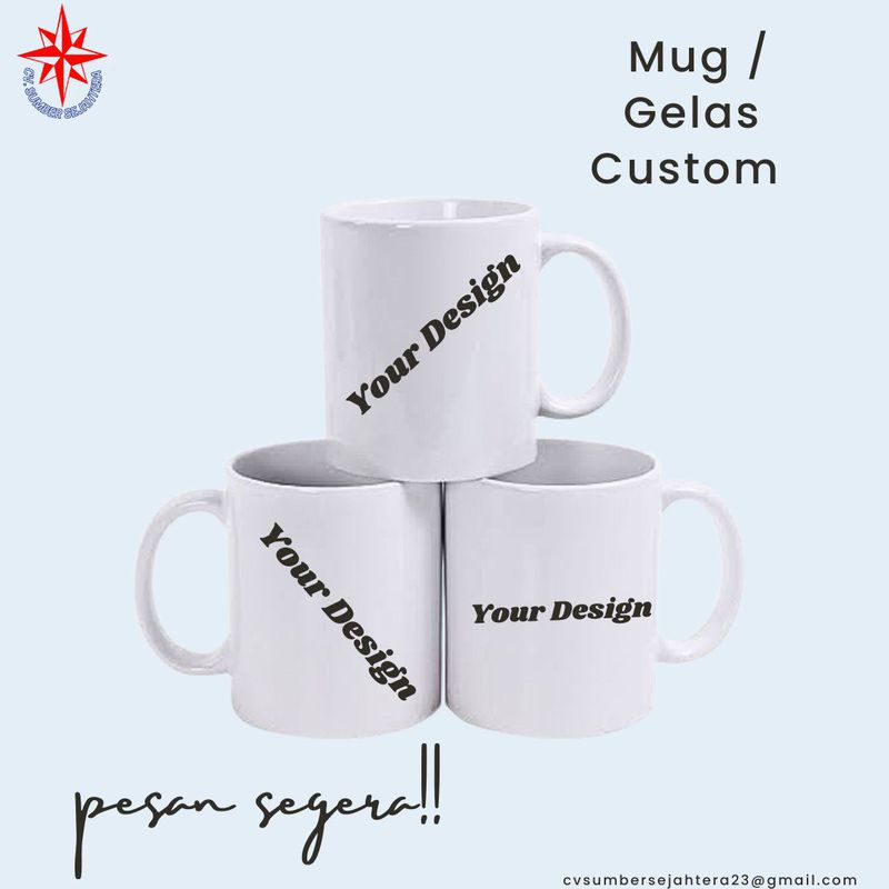 MUG / GELAS CUSTOM
