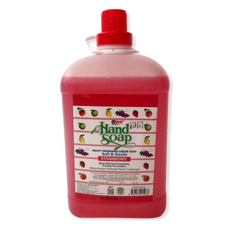 YURI HAND SOAP STRAWBERRY 3,7 L