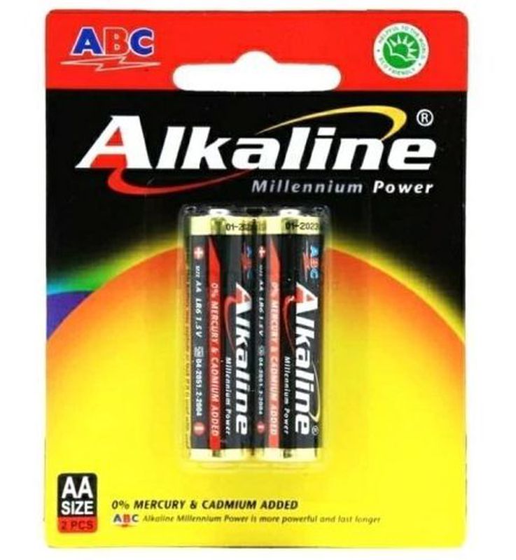 Battery ABC ALKALINE AA