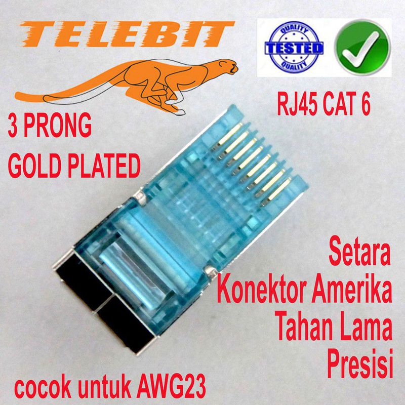 Rj Connector Cat Telebit