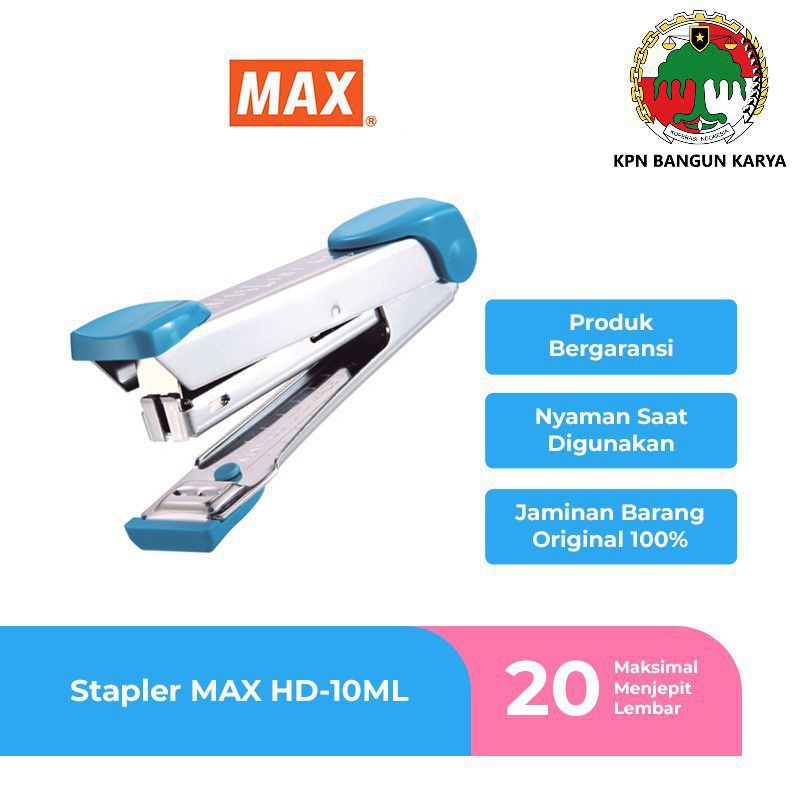 MAX Stapler HD-10 Sky Blue