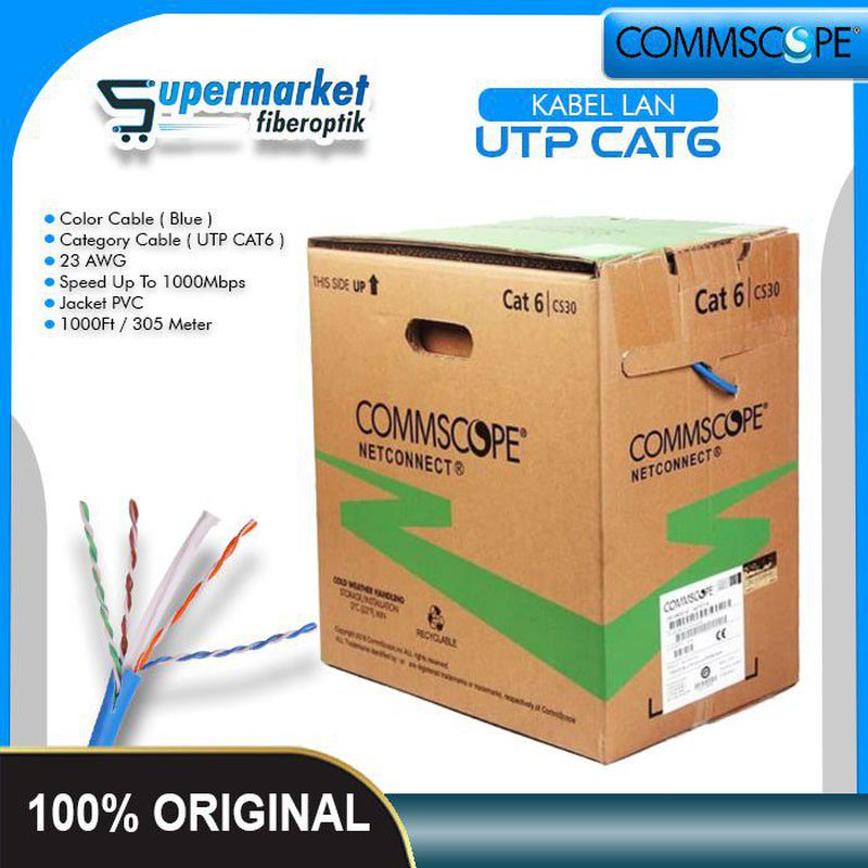 Kabel LAN cat 6 commscope