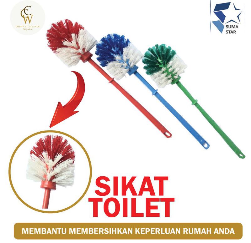 Sikat Toilet Pembersih Kloset WC Sikat Kamar Mandi Awet Premium