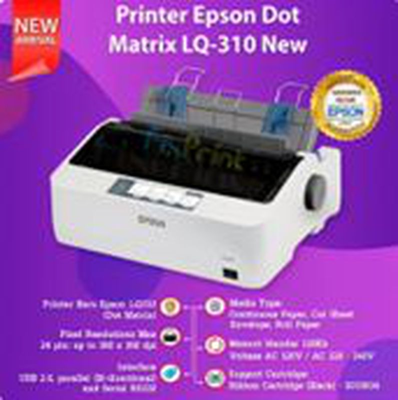 Printer Dot Matrix Epson Lq-310