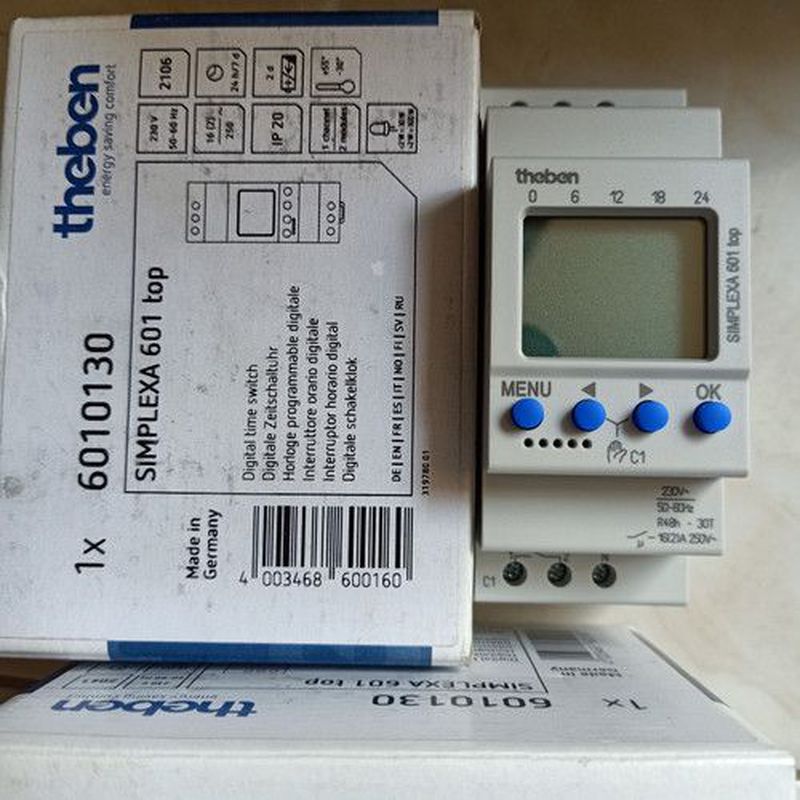 Digital Timer Theben Simplexa 601