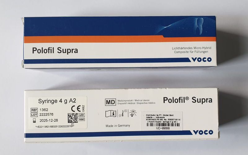 Tambalan Komposit Ligh Curing / Polofil Supra - A1