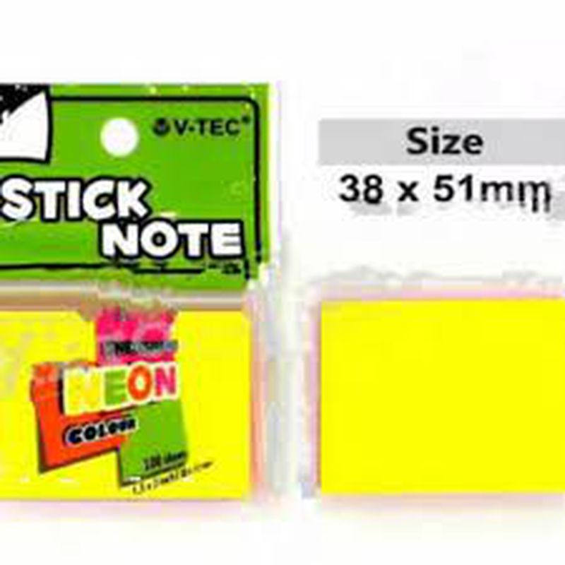 sticky note v