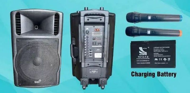Paket Speaker Sound System Black Spider