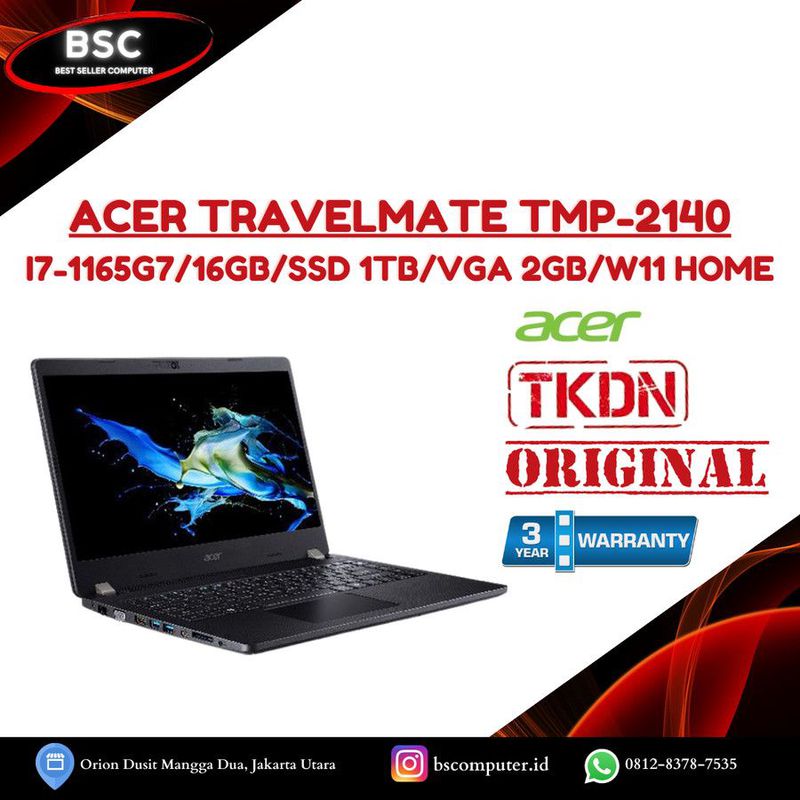 ACER Travelmate P214 TMP214-53G (i7-1165G7/16GB/1TB/MX330-2G/W11)