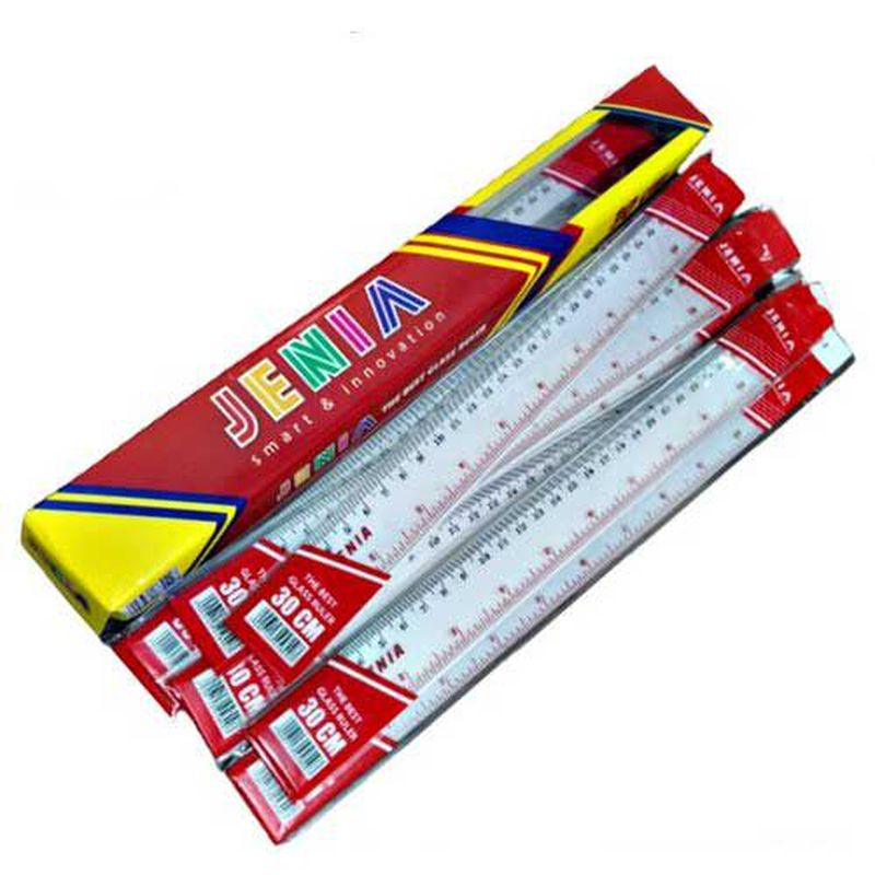 Jenia Penggaris Plastik 30cm