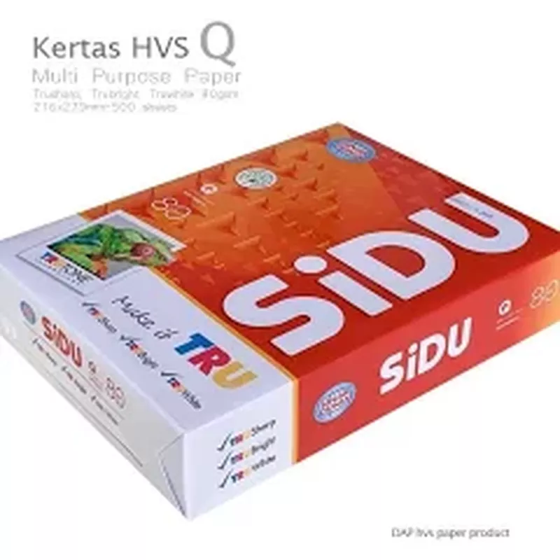 kertas HVS 80 gr Sinar Dunia (kuarto)