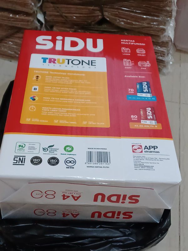 Kertas SIDU A4 80 gram