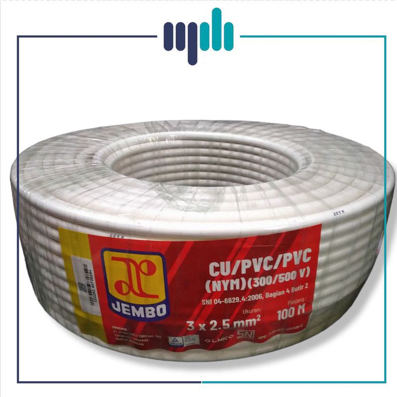 Kabel NYM JEMBO 3x2,5mm, 100 M